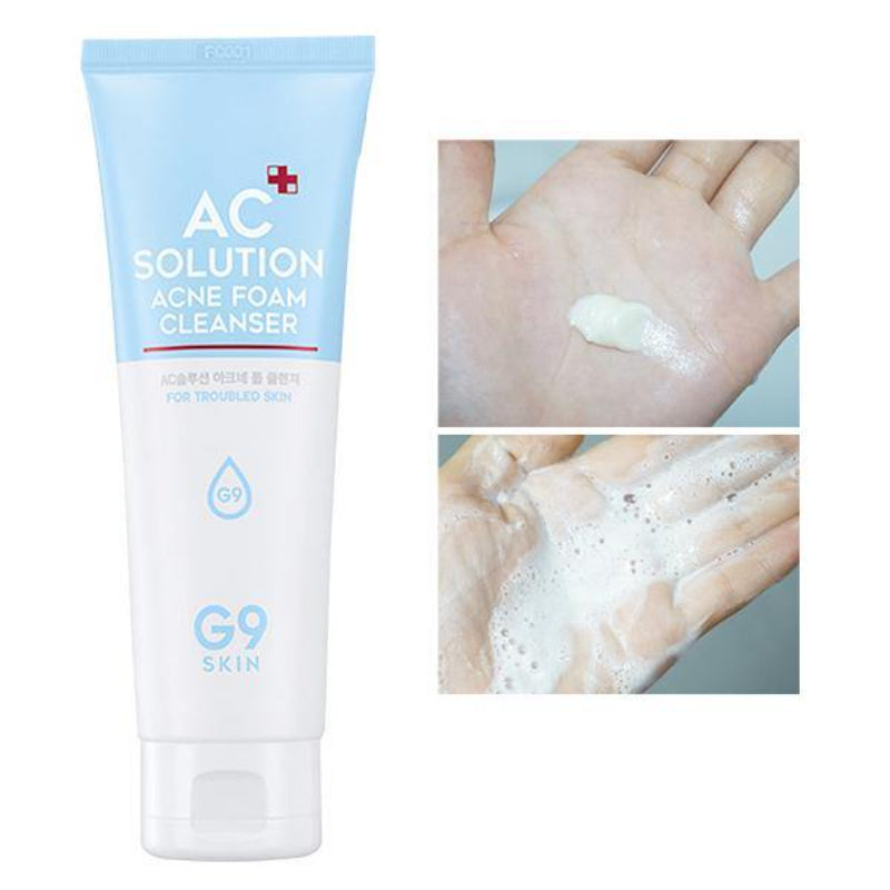 G9SKIN AC Solution ACNE foam cleanser – Korean-Skincare